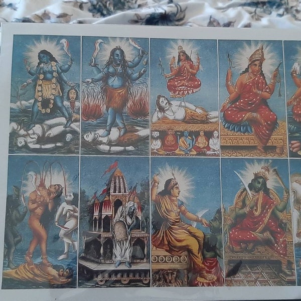 Flying Hanuman Ji Poster, Hanuman Picture, Bhagwan Anjaneya Carrying ...