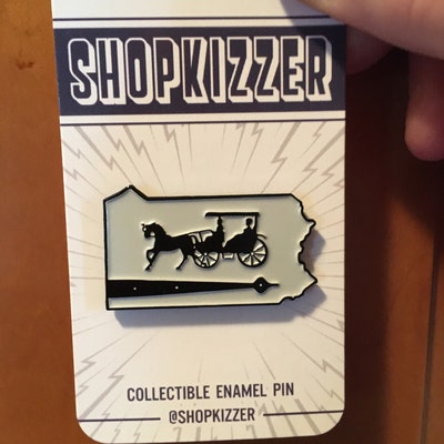 Gritty Enamel Pin - Etsy