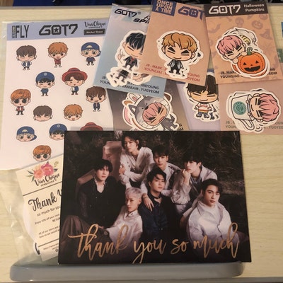 GOT7 Stickers Gotoon Animals Die-cut Weatherproof Stickers - Etsy