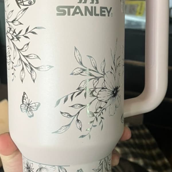 Western Highland Cow Engraved Stanley Quencher 40oz Tumbler - Stanley ...