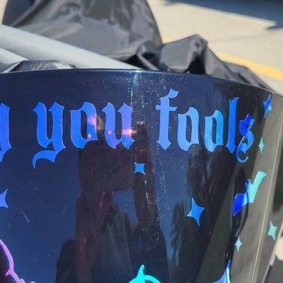 Cute Baphomet Demonic Goat Decal Spooky Decal Gothic Decal Spooky Cute ...