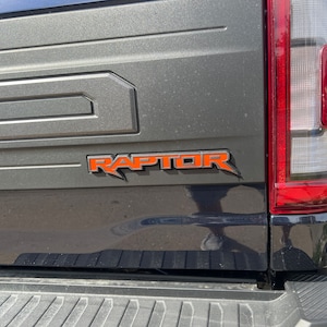 2017-2020 Ford Raptor Rear Emblem Inlay Vinyl Decal - Etsy