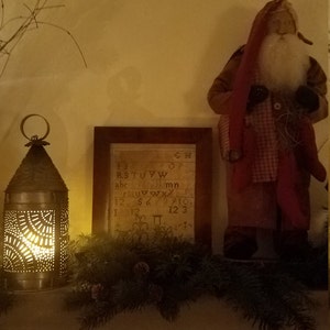 Antique Federal Reverse-painted Mirror Primitive Antique - Etsy