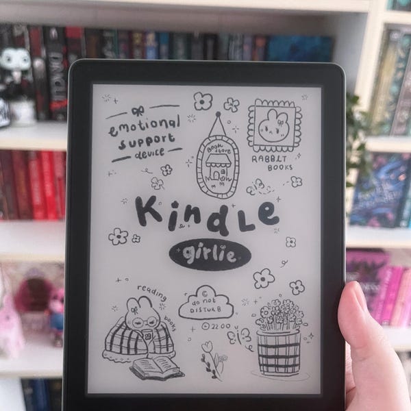 Kindle Girlie : Cute Kindle Lock Screen, Kindle Screensaver, Kindle ...