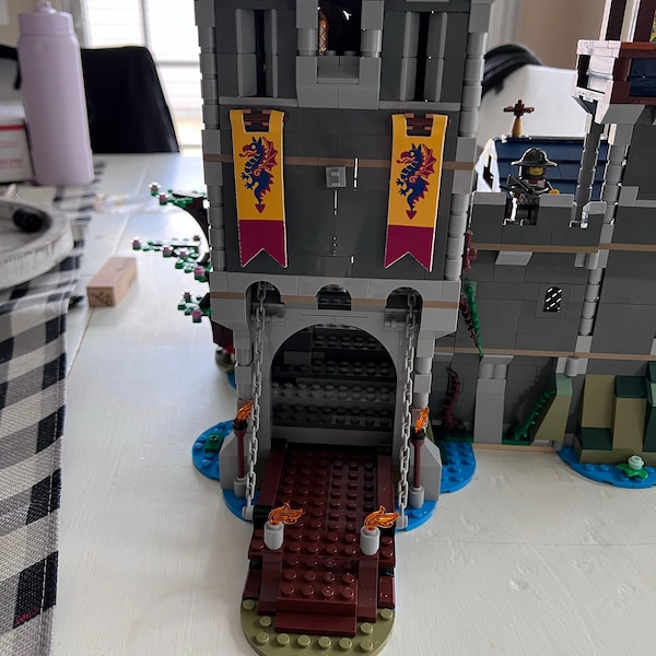 LEGO® Castle Fabric Flags & Banners – Minifigure Scale Medieval Builds ...