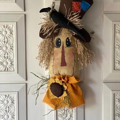 Sammy Scarecrow Instant Download PDF E Pattern Doll Folkart Pattern ...