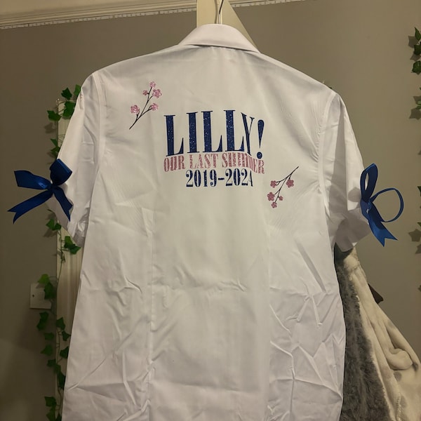 LEAVERS SHIRT Bows, Add on Bows to Your Shirt, Many Colours Available ...