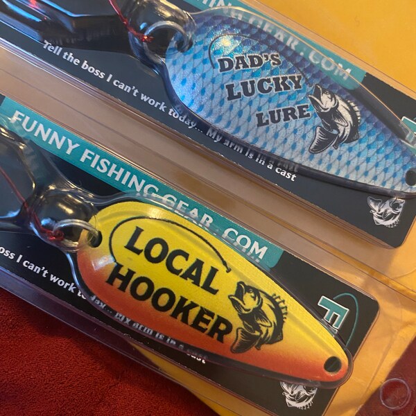 Funny Fishing Lures - Funny Fishing Gifts for Men - Dad Gifts - Funny ...