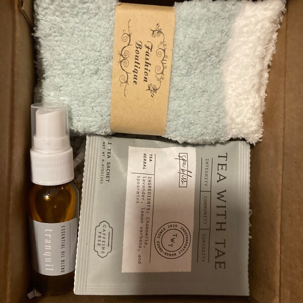 Spa Gift Box , Friendship Gift , You Got This Care Package , Get Well ...