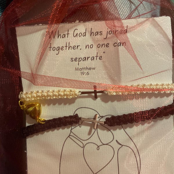 Matching Cross Couples Bracelets/magnetic Heart - Etsy