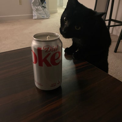 Coke Soy Candle Hand Poured Coca Cola Soda Can Candle Custom Scented ...