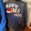 Merry Rexmas, Merry Rex-mas Svg, Funny Kids Dinosaur Christmas Shirt ...