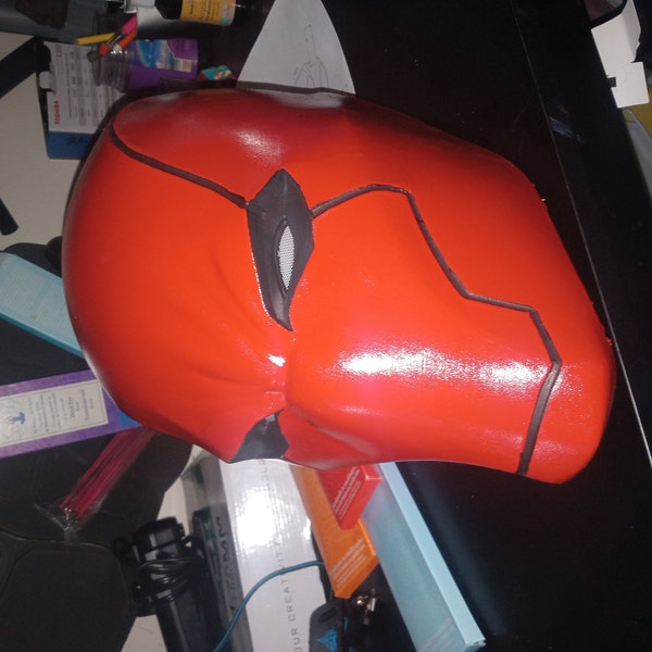 Redhood Mask V2 - Etsy