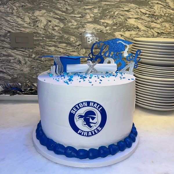 Graduation Cake Topper Class of 2025 Party Decorations, Graduation Cap ...