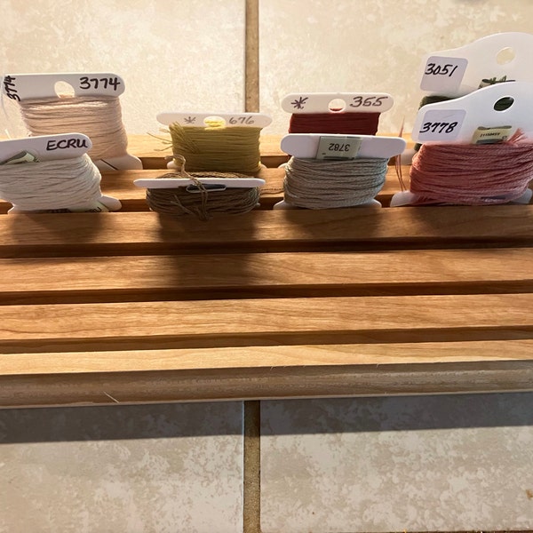 ONLY ONE - 18" STANDARD Wall Mounted Hardwood Ruler Racks - Oak- 23 ...