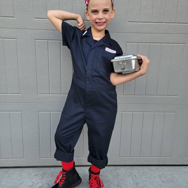 SECONDS SALE: Rosie the Riveter Costume Sets With 22" or 27" Bandana ...