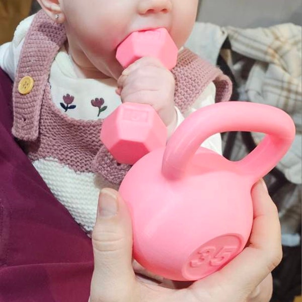 Mini Baby Weight SET, Perfect for Fitness Lovers and Baby Gifts! - Etsy