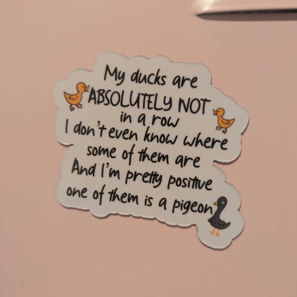 Ducks in a Row - Etsy