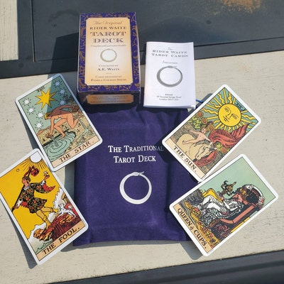 Tarot Cards Deck. the Tarot Cards Gift Set , 78 Cards Bag Tarot Cards ...