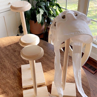 Hat Display Stand / Wooden Hat Stand / Collapsible Hat Display / HT002 ...