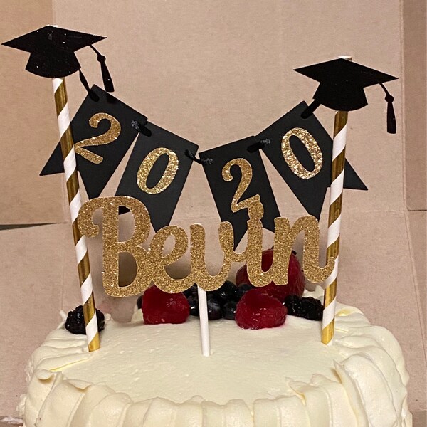 Graduation Cake Topper. Graduation Party Decorations. College ...