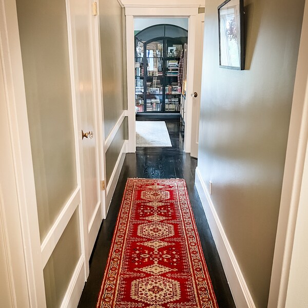 Vintage Handmade Victorian Oriental Area Rug, Palace Size, Lush Colors ...