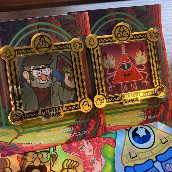 Gravity Falls Pin Lenticular Fanart - Etsy