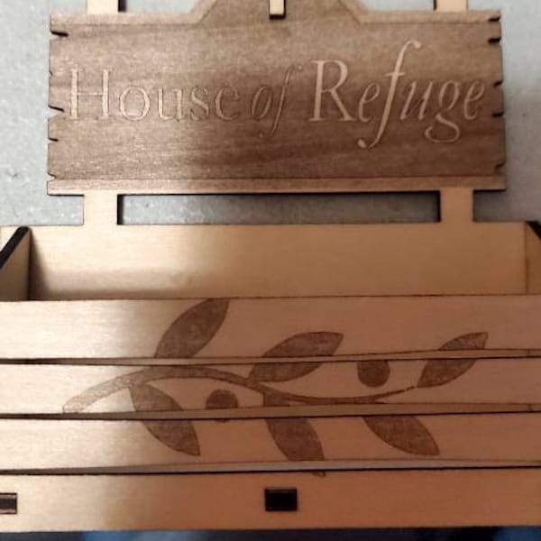 Laser Cut Business Card Holder With Pen & Pencil Stand 3mm-4mm - Etsy