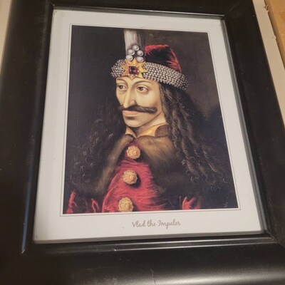 PRINTABLE Art Print Vlad the Impaler Dracula Walachia Transylvania ...