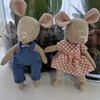 A PDF Tutorial for a Mouse and Clothes Making, Mice, Dollhouse ...