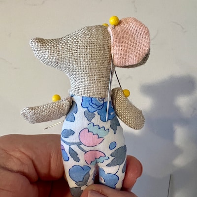 DIY Mini Mouse Family Toy Sewing Pattern no Clothes Cute Scandi Rag ...
