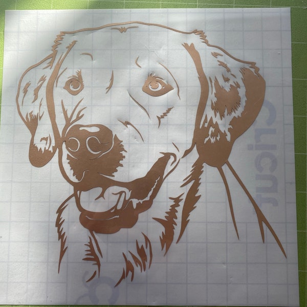 Labrador Svg Files for Cricut, Dog Clipart Yellow Lab Breed Vector ...