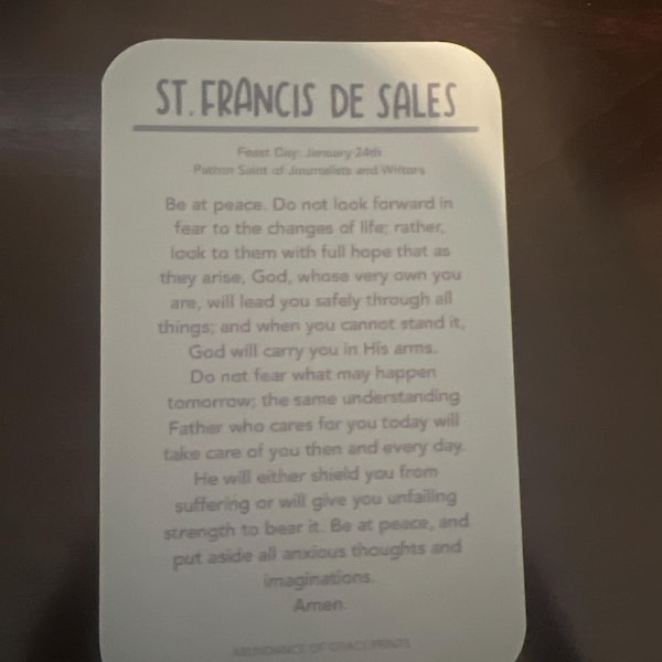 Daily Examen Prayer Card - Examen of Conscience - St. Ignatius ...