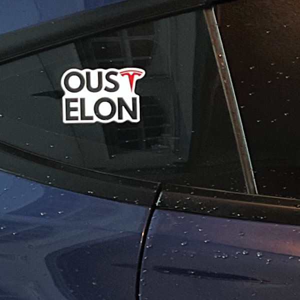 Tesla Owner Bumper Sticker, I Bought This Before ELON WENT CRAZY, Tesla ...