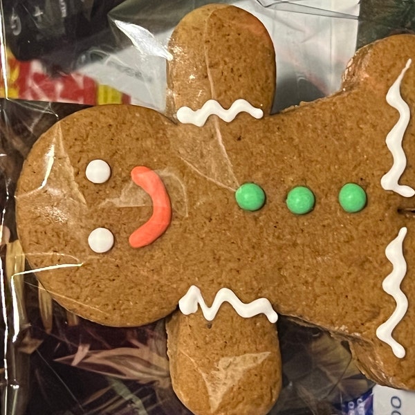 Gingerbread Man Cookies - 12 Large Fresh & Handmade Cookies- Christmas ...
