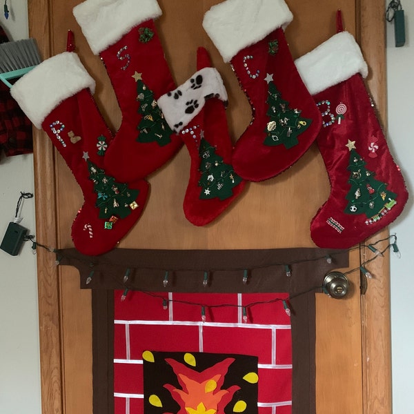 Felt Fireplace ( Interactive ) - Etsy