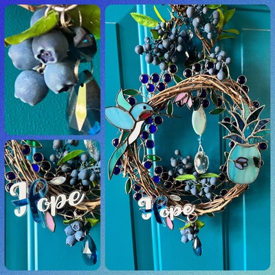 Blueberry Bag Charm From Polymer Clay Fruit Keychain Cute Berries Key ...