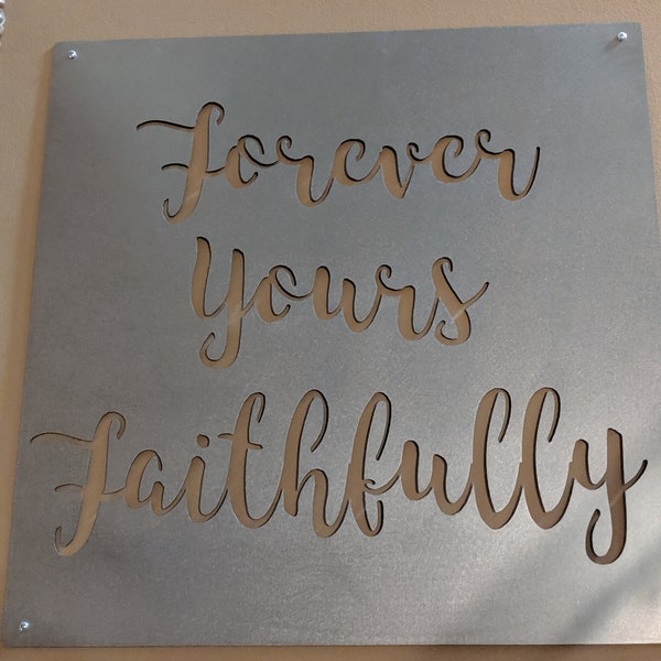 Custom Metal Quote Sign and Sayings, Inspirational Personalized Sign ...