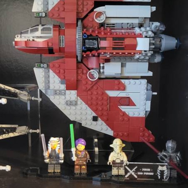 Acrylic Display Stand for Lego® Ahsoka Tano's T-6 Jedi Shuttle 75362 - Etsy