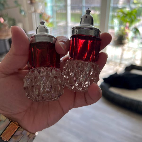 Vintage Yorktown Thatcher Mckee 12 Piece Pedestal Pressed Cut Glass ...