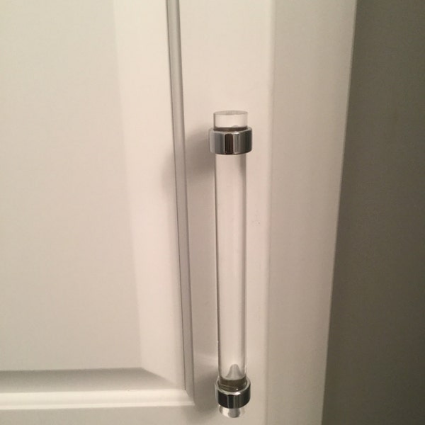 Lucite Drawer Pulls by Luxholdups, Modern Kitchen Cabinet Hardware in ...