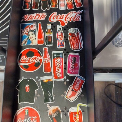 Coca Cola Stickers Pack Water Resistant Laptop Stickers Water Bottle ...