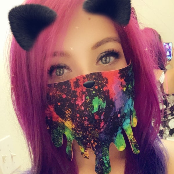 Custom Drip Mask REVERSIBLE - Etsy