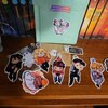 TMA the Magnus Archives Chibi Stickers Jon Martin Tim Elias Michael ...