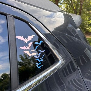 Bat Decal Bats Goth Car Accessories Spooky Bitch Goth Car Decor Goth ...
