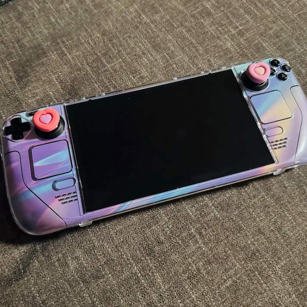 Signature Pastel Series Steam Deck Skin, Purple Lavender Pink Yellow ...