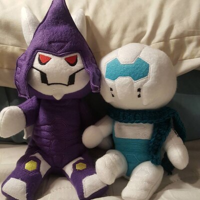 TF Lost Light MTMTE Plush Plushie Bittybot Cyclonus Toy From Mythfits ...