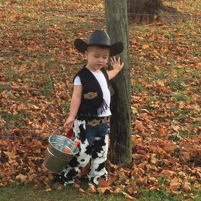Cowboy Costume Set for Boys Custom Made Size 2,3,4,5,6,7,8Y - Etsy