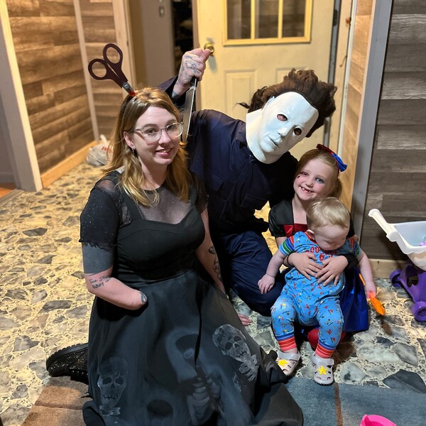 Diner Waitress 50-60s Flo Alice Pink Shirt Dress Yellow Apron Hanky Pin ...