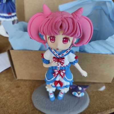 Yanfei Genshin Impact Chibi Figure Handmade Doll Anime - Etsy España